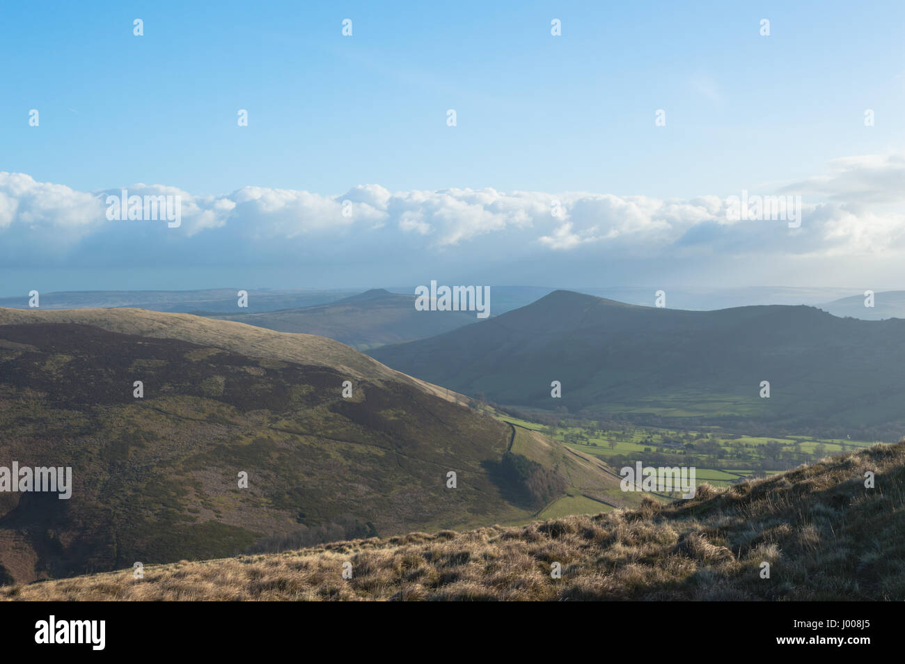 The Edale valley view Stock Photo - Alamy