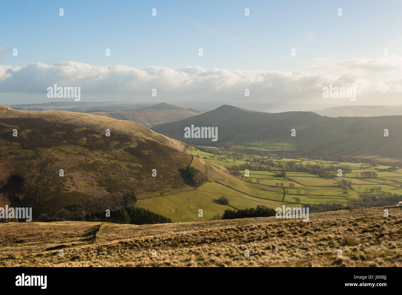 The Edale valley view Stock Photo - Alamy