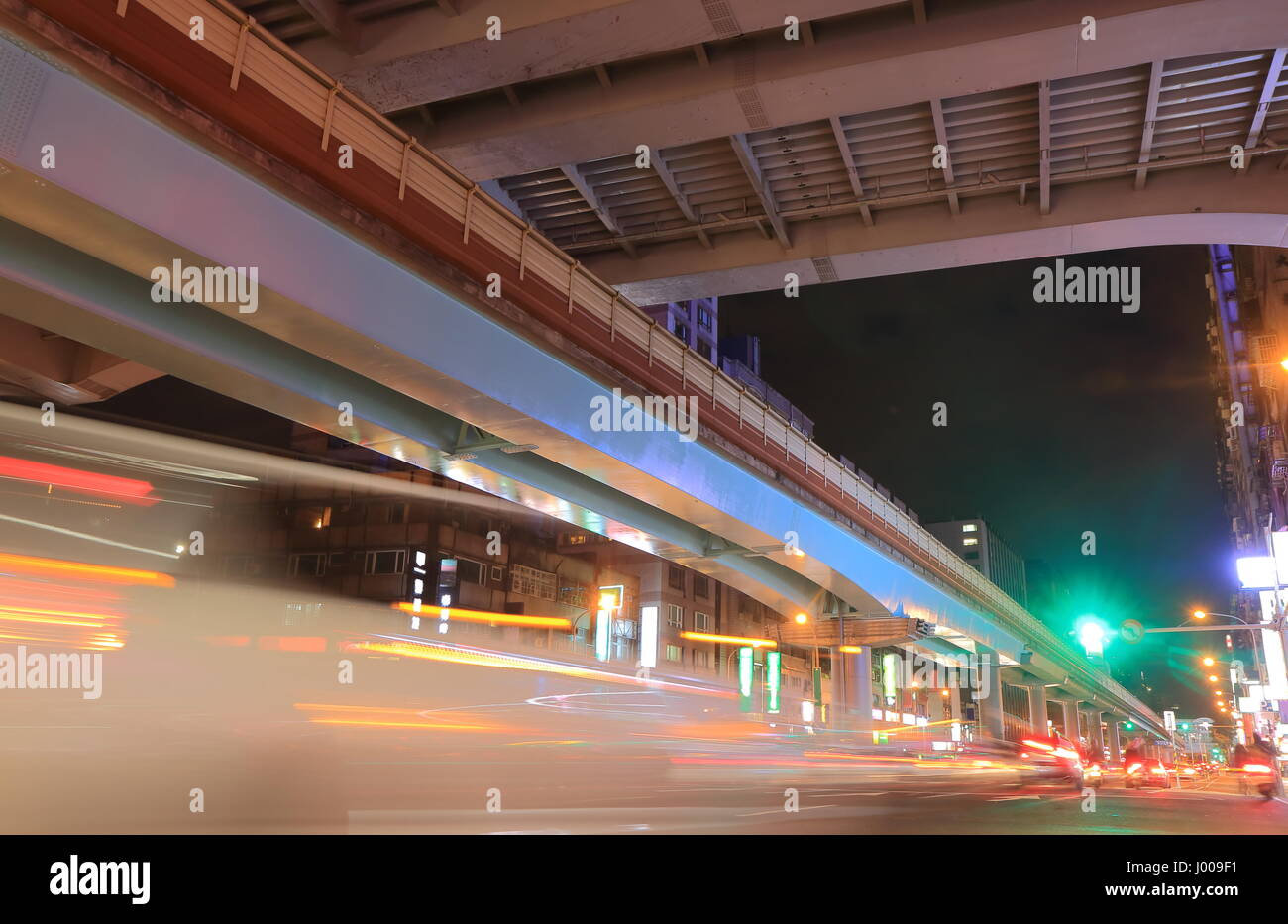 Street traffic movement in Taipei Taiwan Stock Photo - Alamy