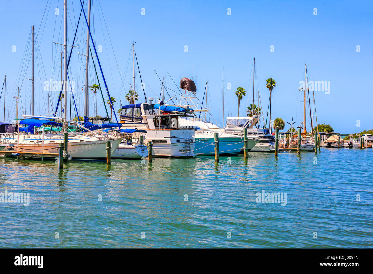 Dunedin florida marina hi-res stock photography and images - Alamy