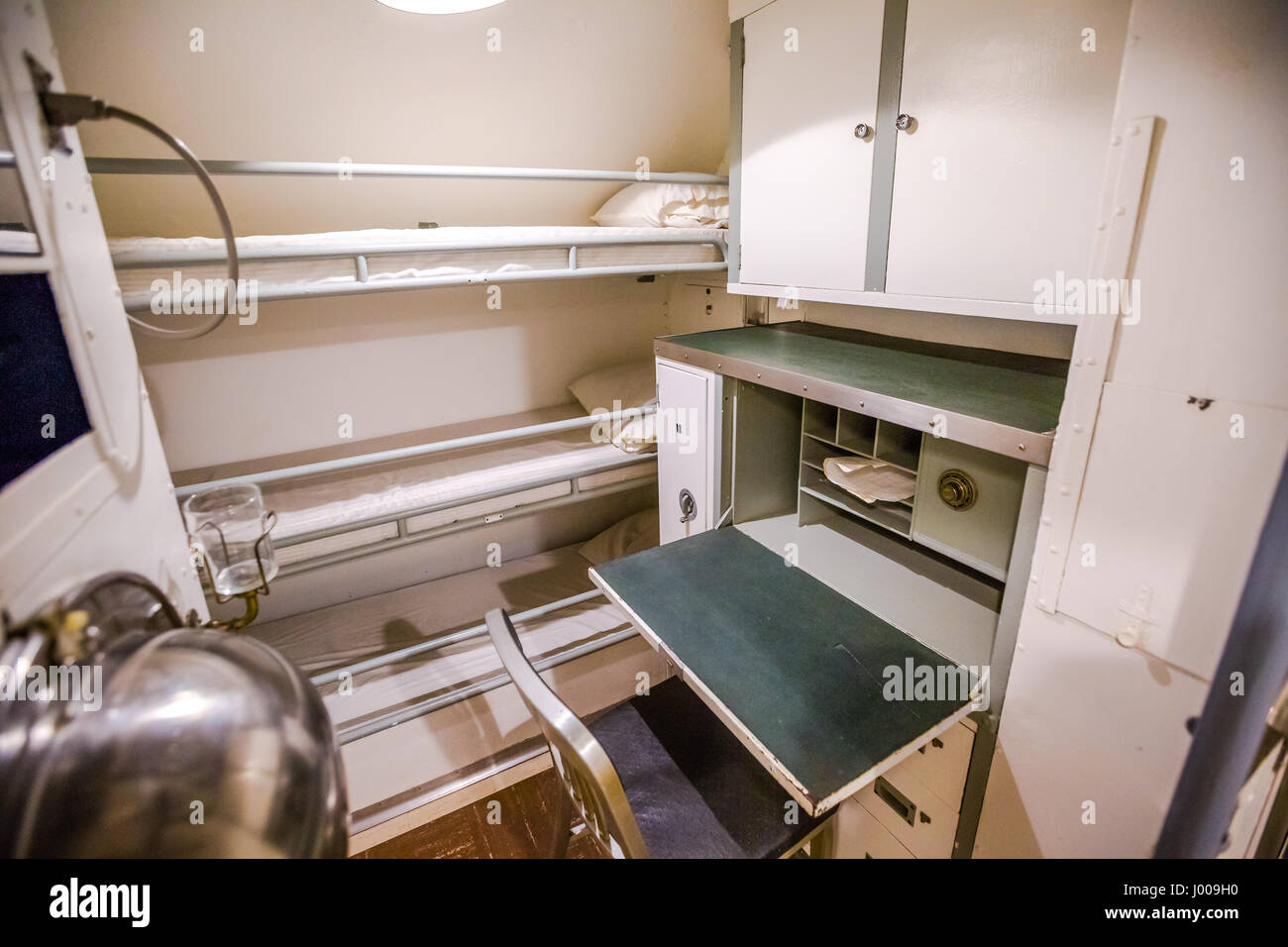Submarine marines room Stock Photo - Alamy