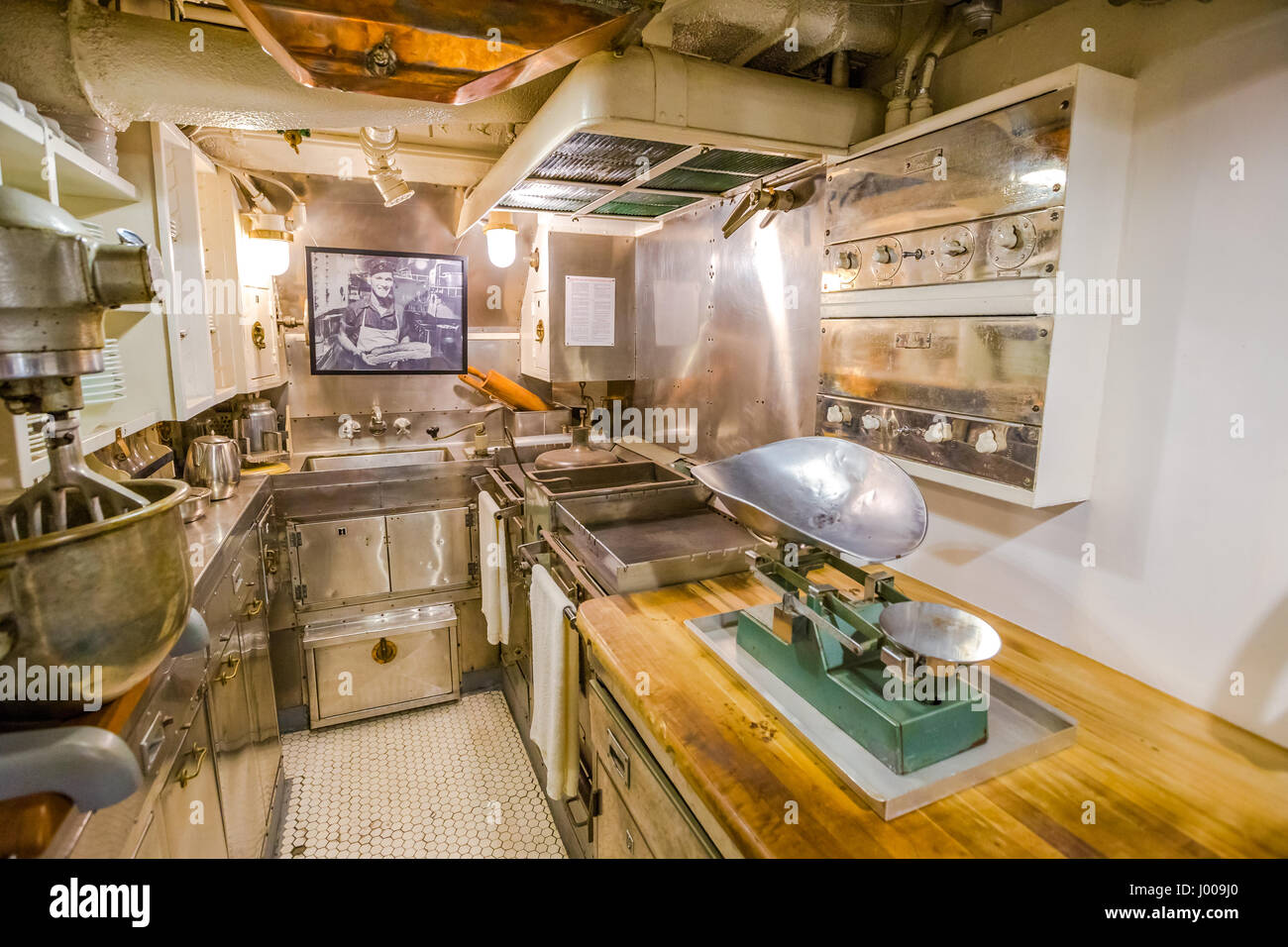 Submarine preparation room Stock Photo - Alamy