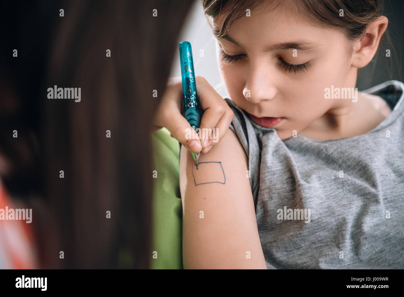 Girl Arm Tattoos Writing