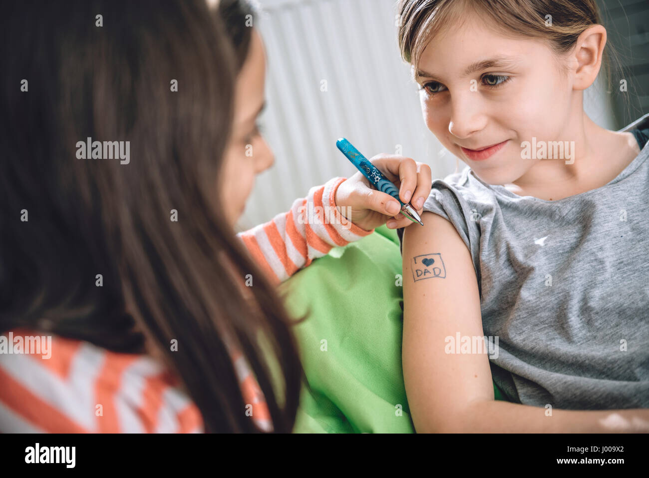 Girl Arm Tattoos Writing