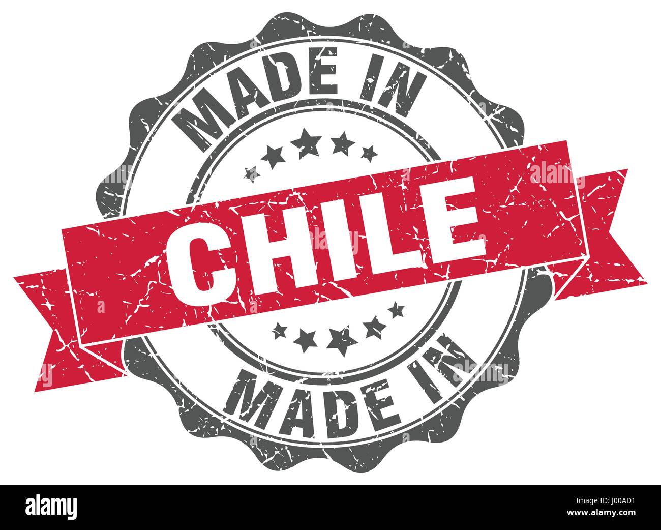 made in Chile round seal Stock Vector Image & Art - Alamy