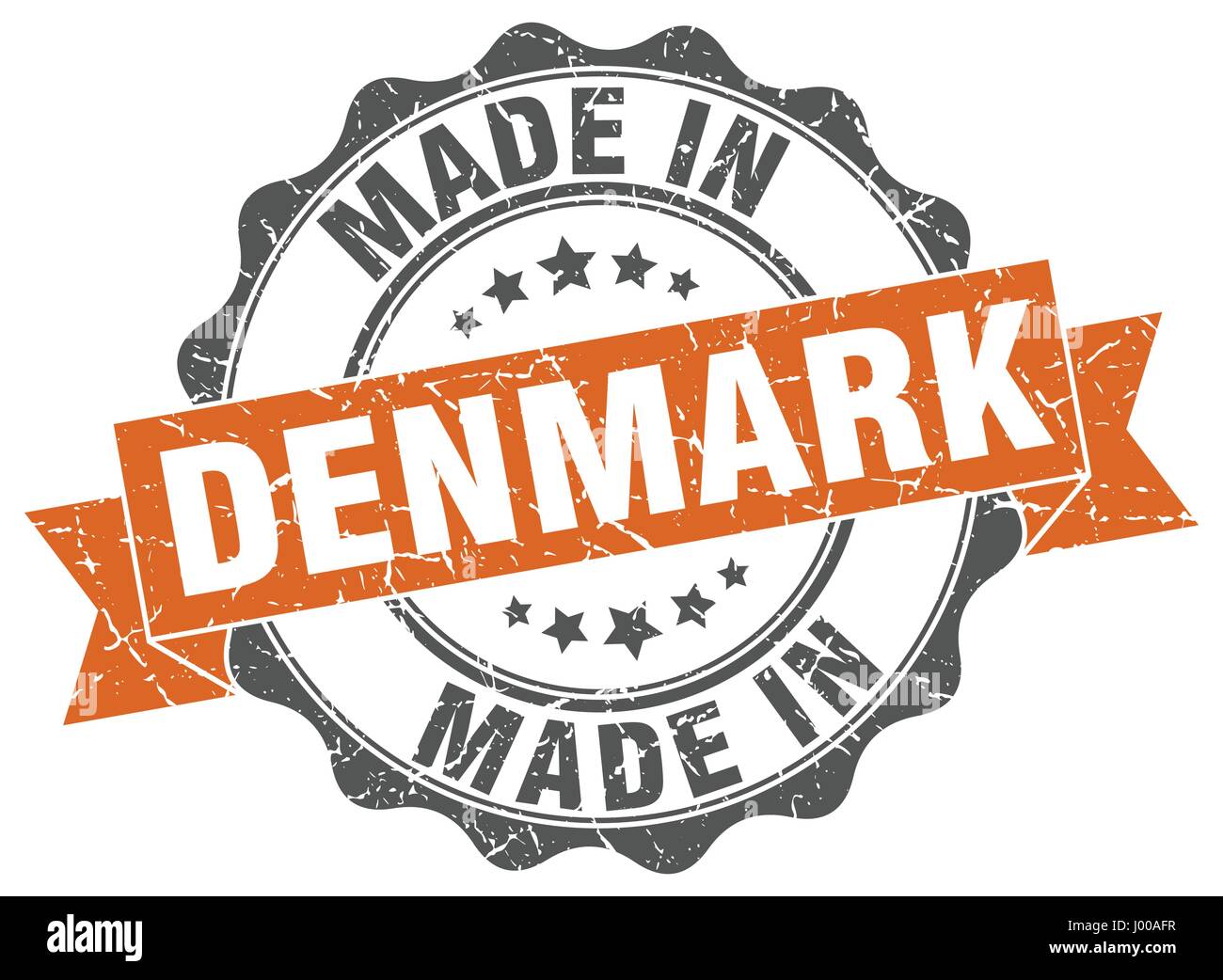 made in Denmark round seal Stock Vector Image & Art - Alamy