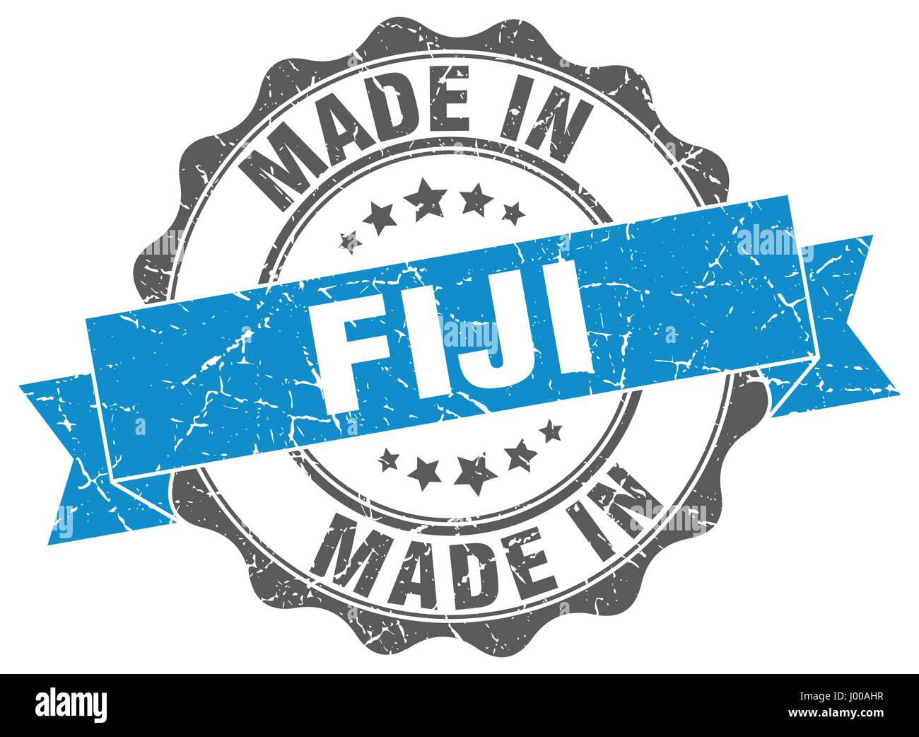 made in Fiji round seal Stock Vector Image & Art - Alamy