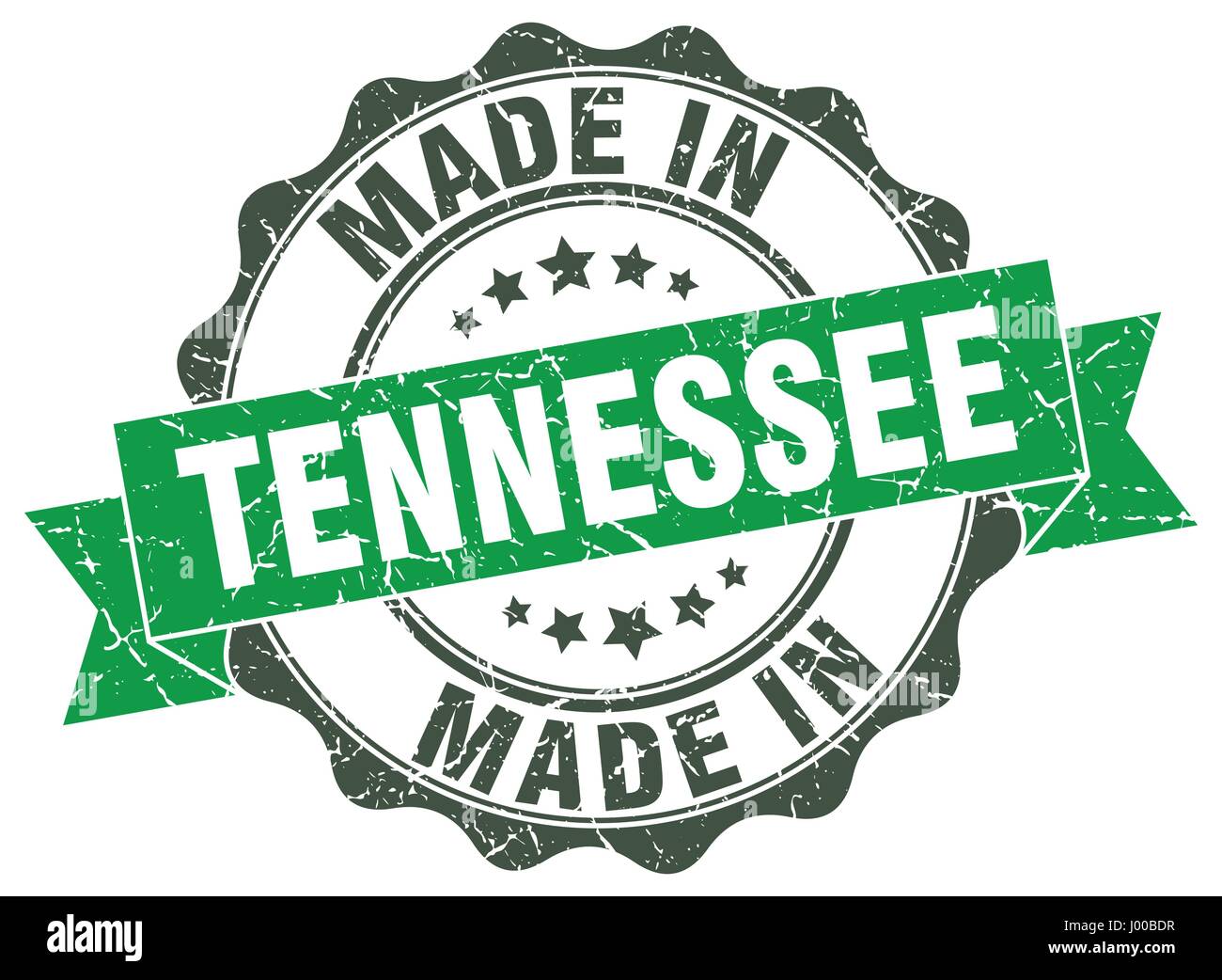 made in Tennessee round seal Stock Vector Image & Art - Alamy