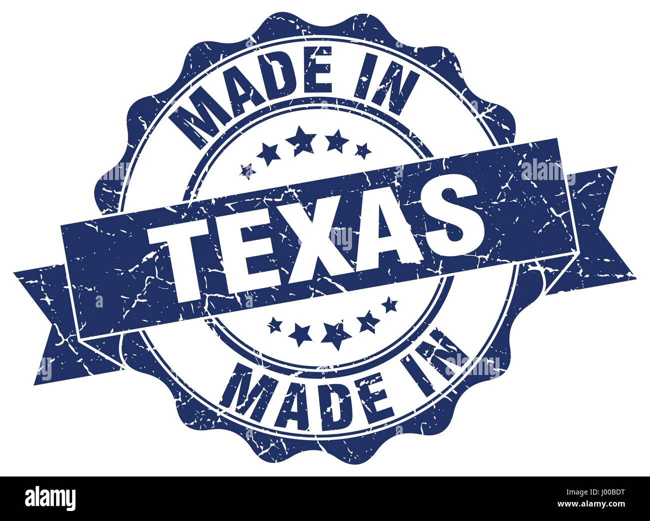 made in Texas round seal Stock Vector Image & Art - Alamy