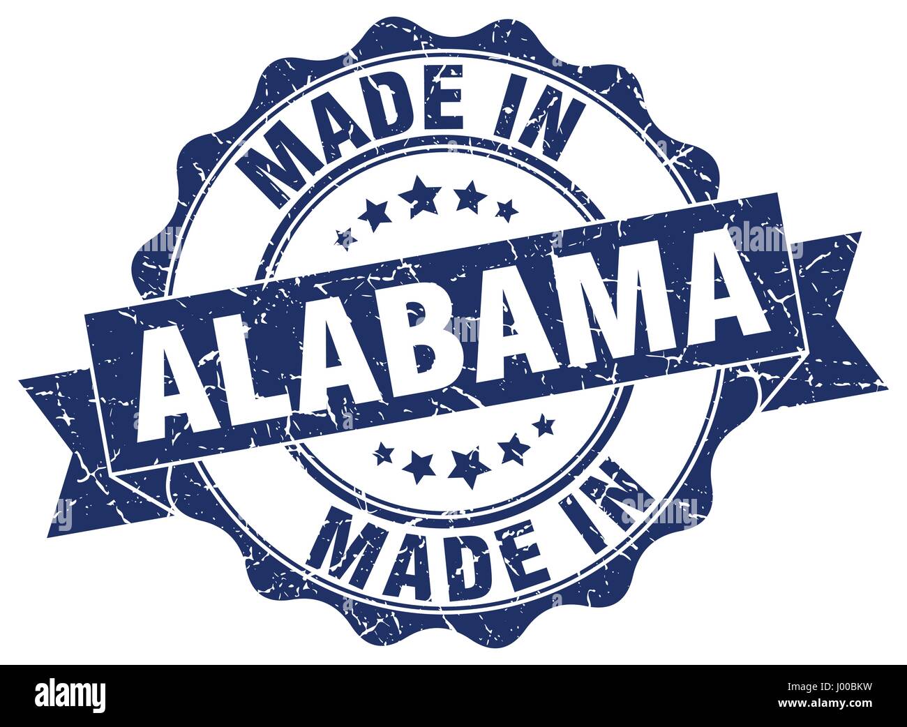 made in Alabama round seal Stock Vector Image & Art - Alamy