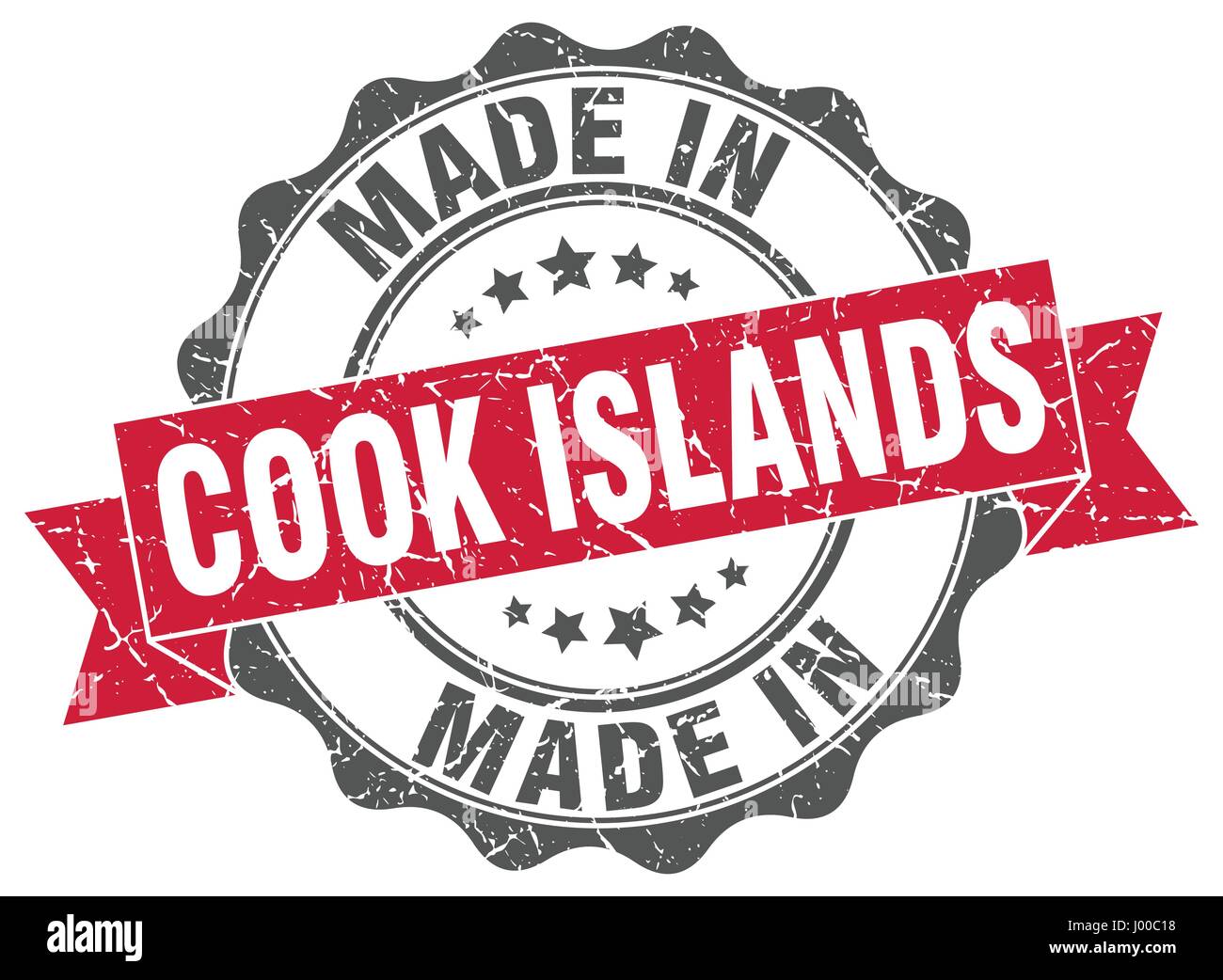 made in Cook Islands round seal Stock Vector Image & Art - Alamy