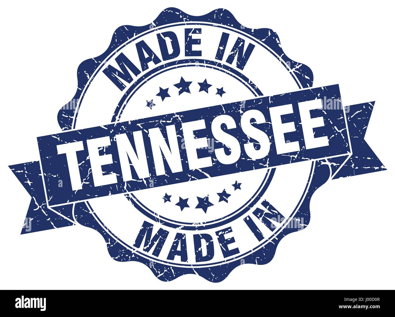 made in Tennessee round seal Stock Vector Image & Art - Alamy