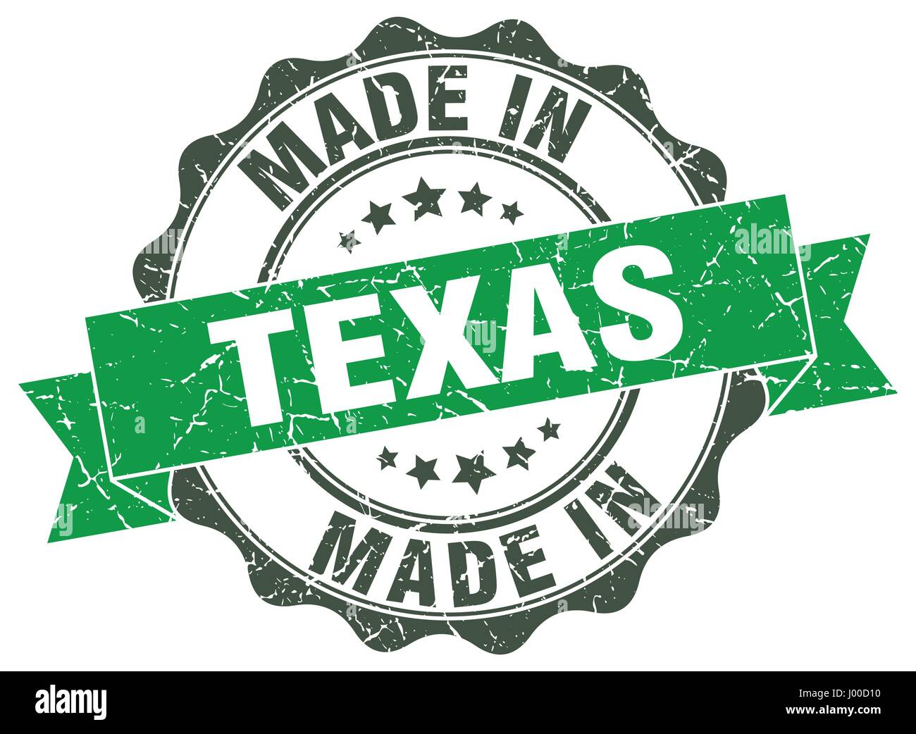 made in Texas round seal Stock Vector Image & Art - Alamy