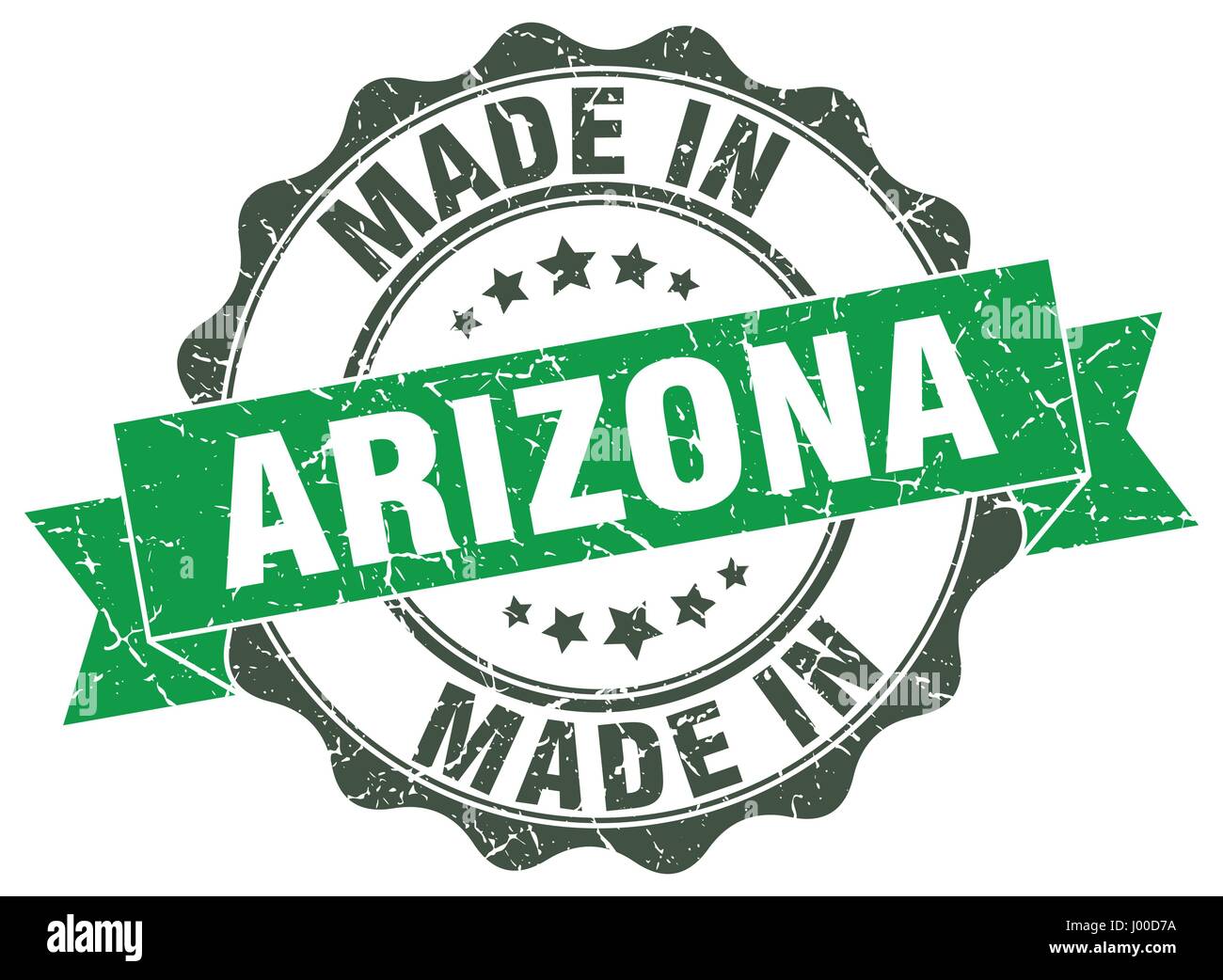 made in Arizona round seal Stock Vector Image & Art - Alamy