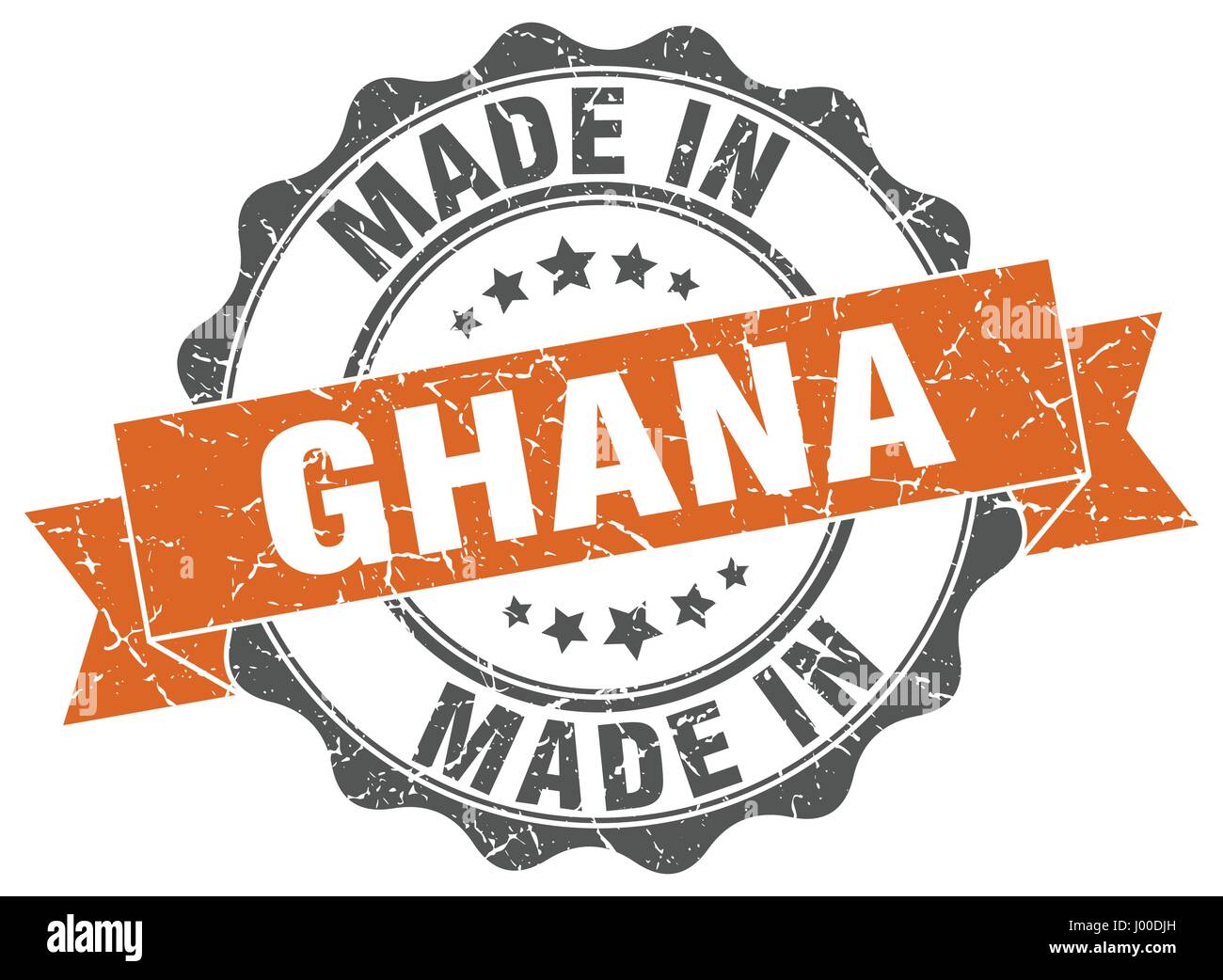 made in Ghana round seal Stock Vector Image & Art - Alamy