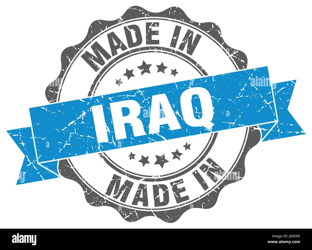 made in Iraq round seal Stock Vector Image & Art - Alamy
