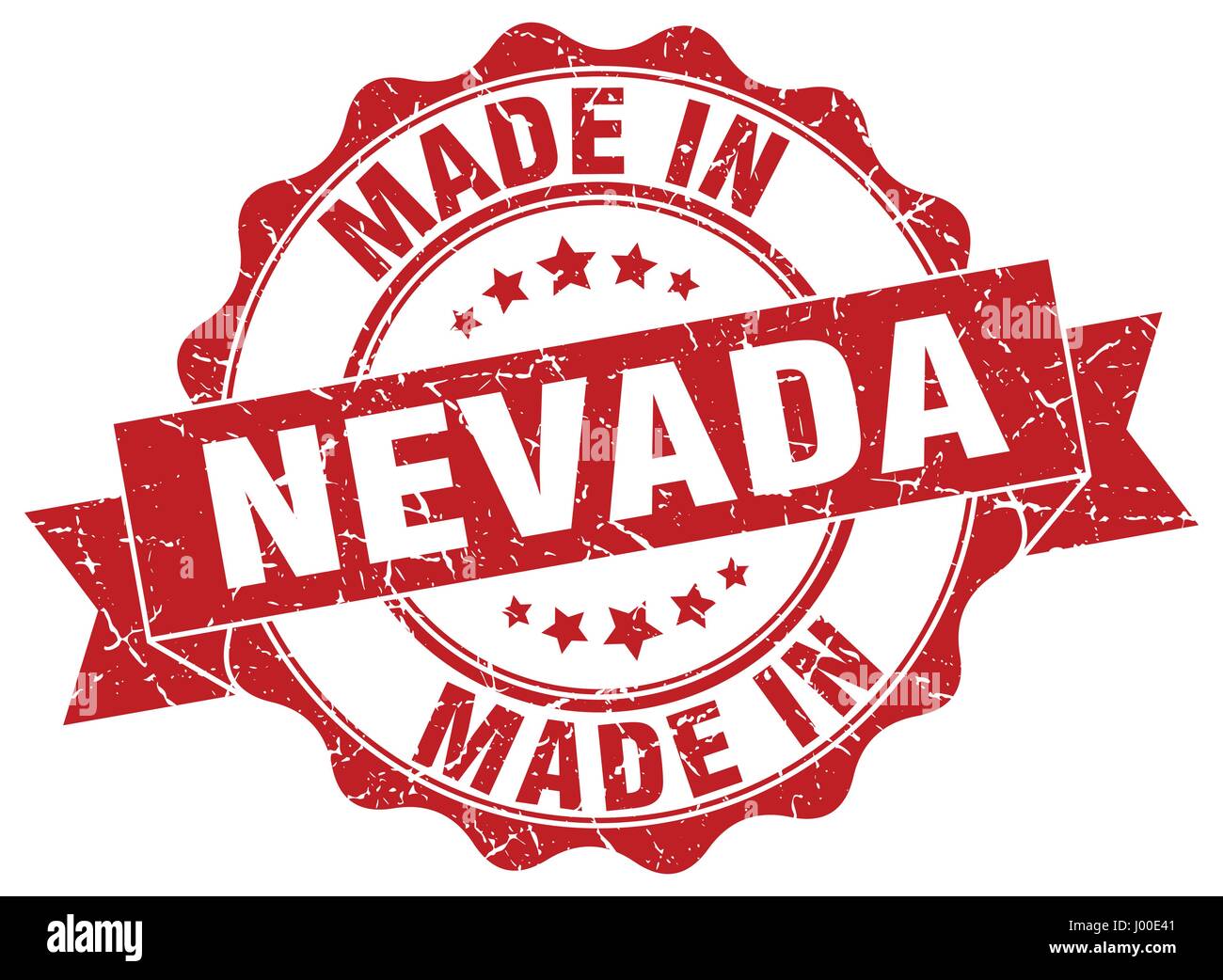 made in Nevada round seal Stock Vector Image & Art - Alamy