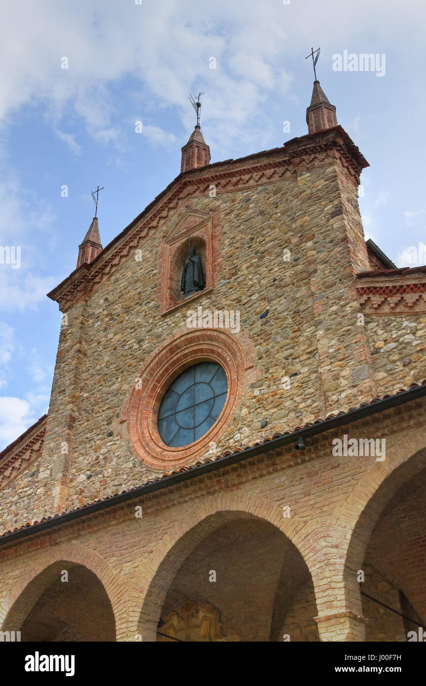 Abbey of St. Colombano. Bobbio. Emilia-Romagna. Italy Stock Photo - Alamy