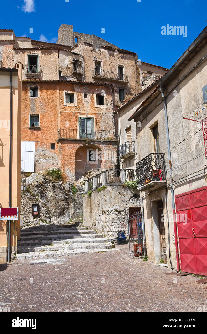 Alleyway. Brienza. Basilicata. Italy Stock Photo - Alamy