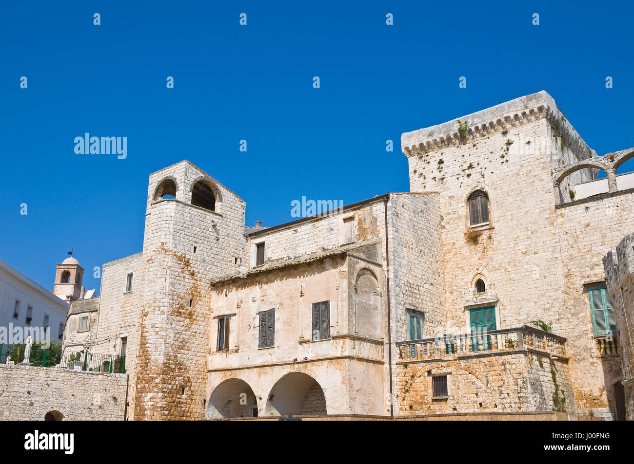 Castle of Conversano. Puglia. Italy Stock Photo - Alamy