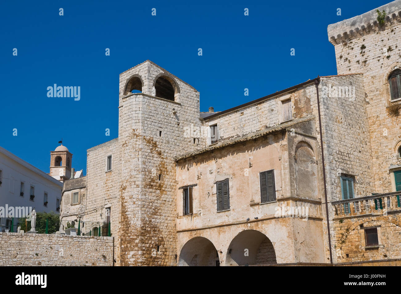 Castle of Conversano. Puglia. Italy Stock Photo - Alamy