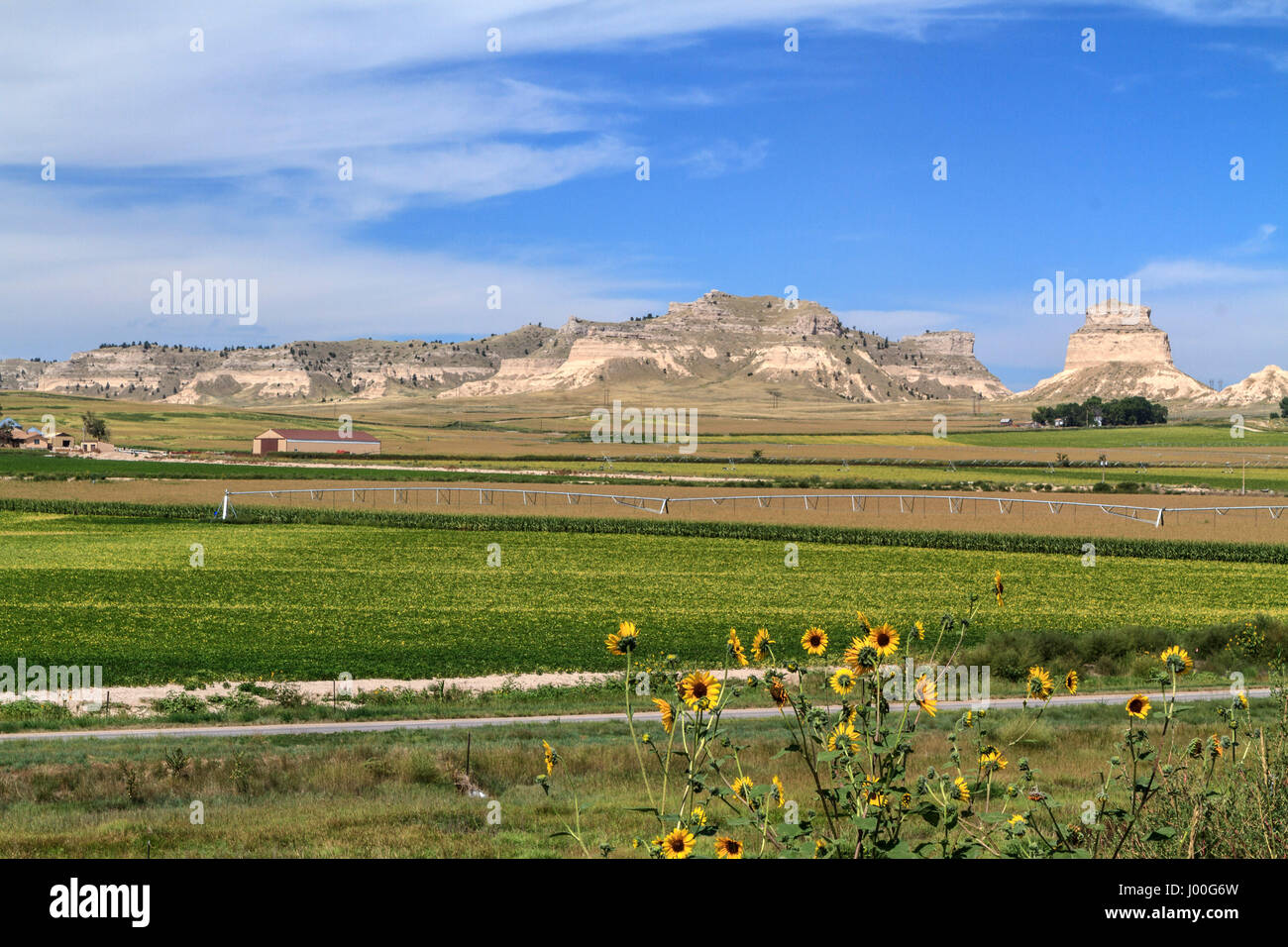 Scotts Bluff, Nebraska Stock Photo - Alamy