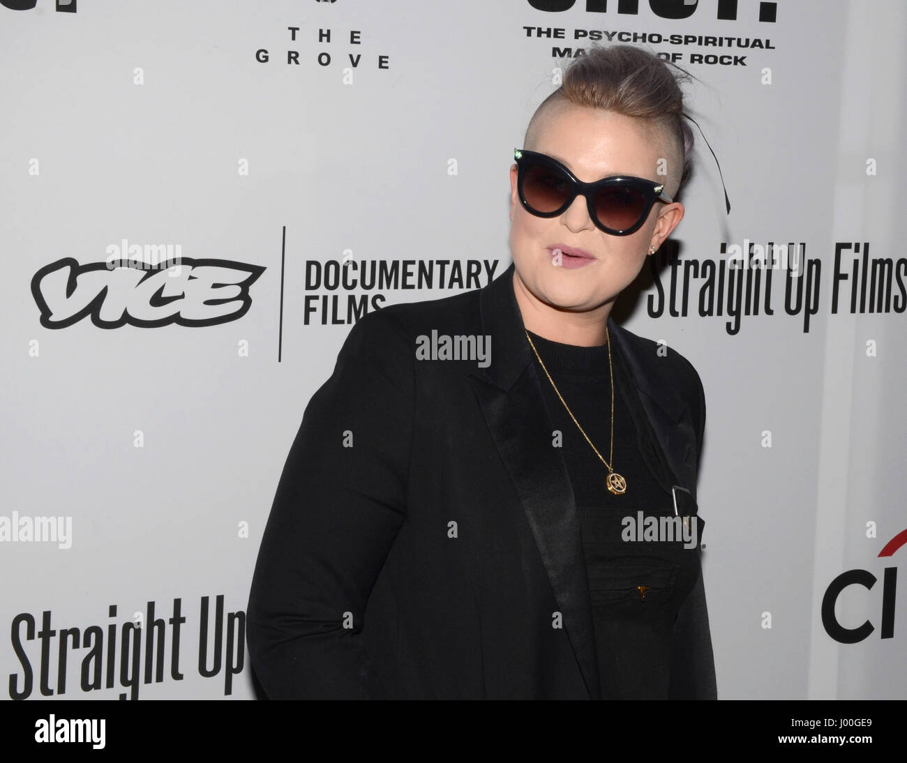 Kelly Osbourne arrive for the Premiere Of 'SHOT! The Psycho-Spiritual ...