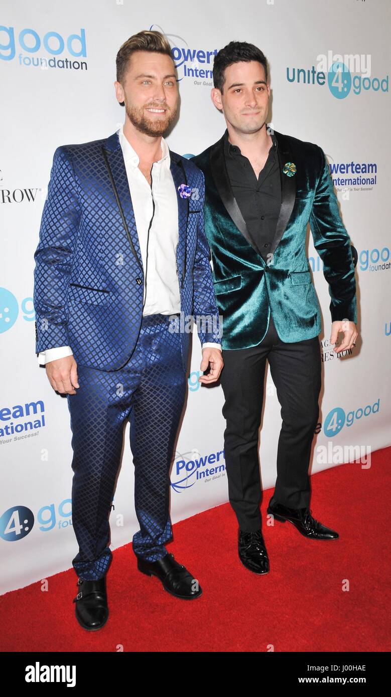 Beverly Hills, CA. 7th Apr, 2017. Lance Bass, Michael Turchin at ...