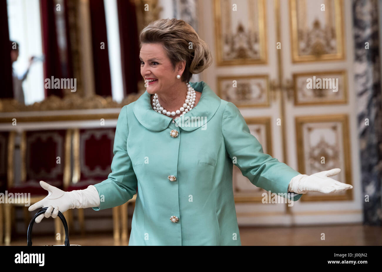 Regensburg, Germany. 07th Apr, 2017. Gloria, Princess of Thurn and ...