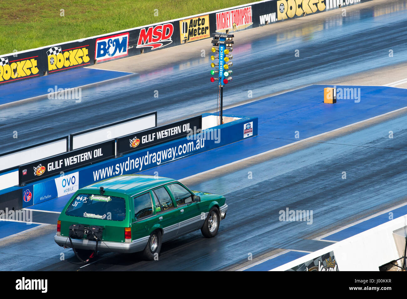 Sydney, Australia - 7th April 2017: Sydney Jamboree Drag Racing Event ...