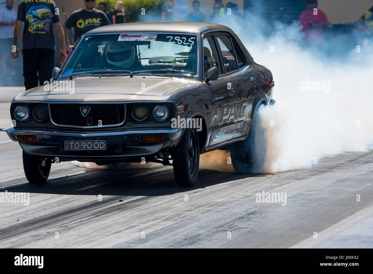Sydney, Australia - 7th April 2017: Sydney Jamboree Drag Racing Event ...