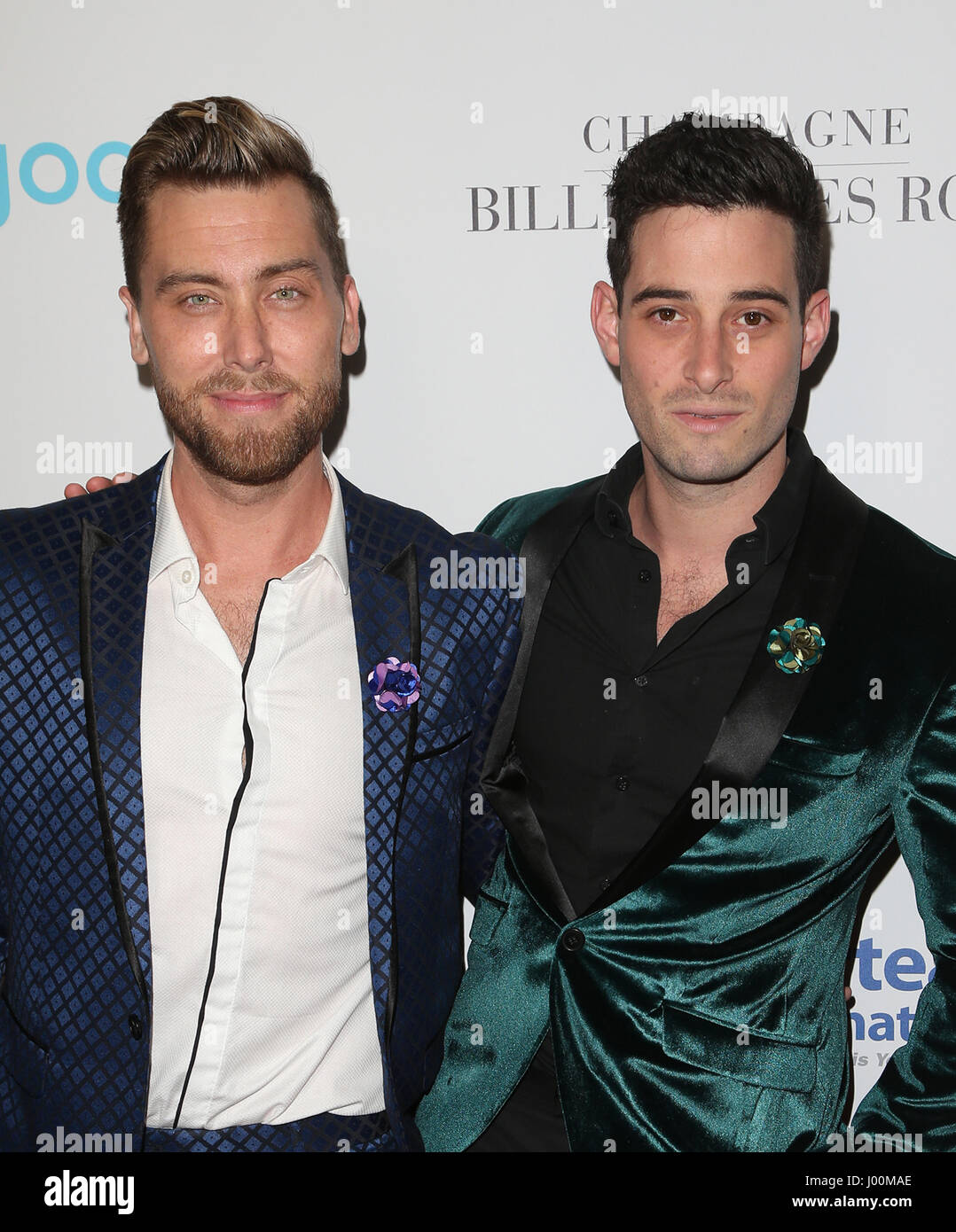 Beverly Hills, Ca. 07th Apr, 2017. Lance Bass, Michael Turchin, At 4th ...