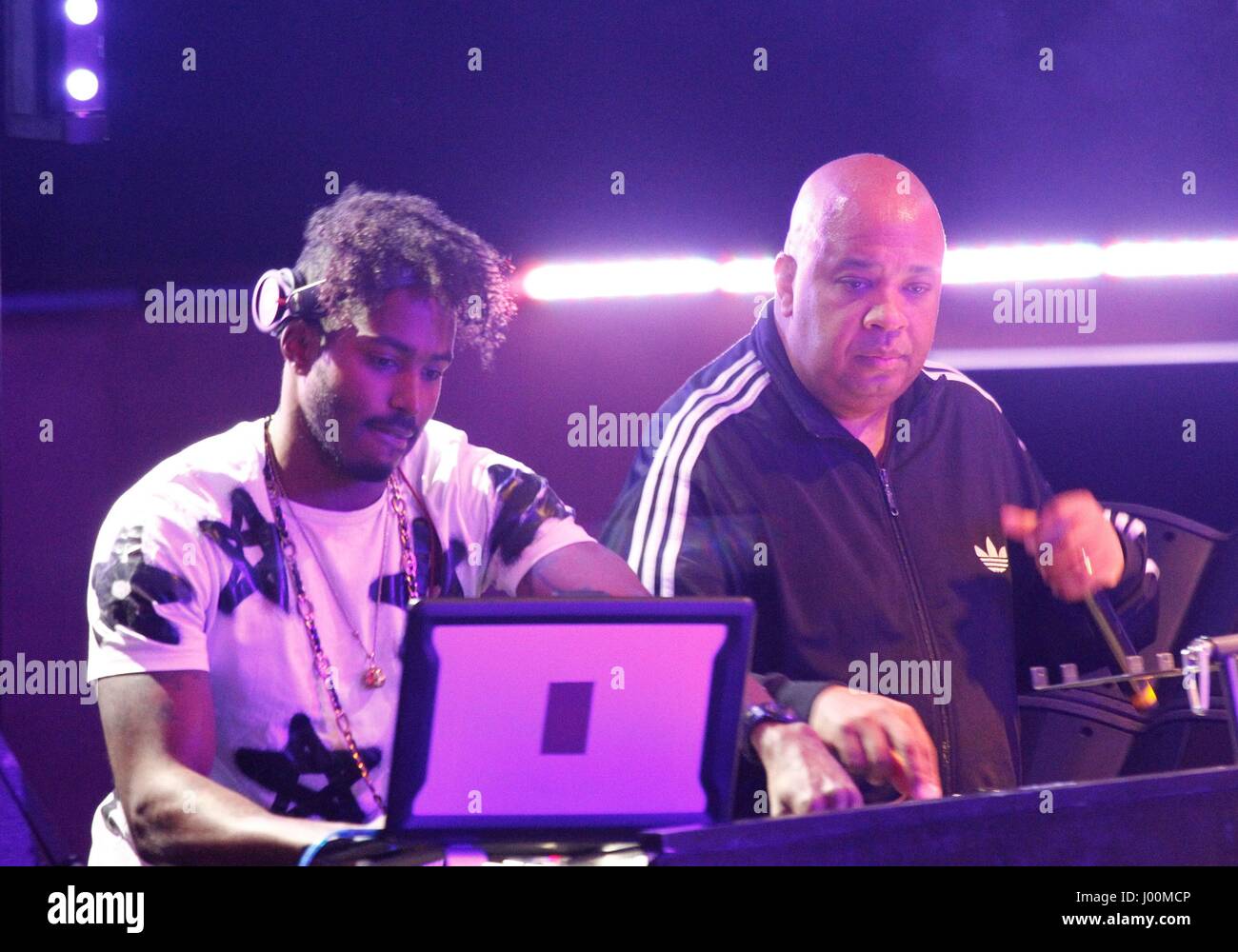Las Vegas, NV, USA. 7th Apr, 2017. DJ Ruckus, Rev Run in attendance for ...