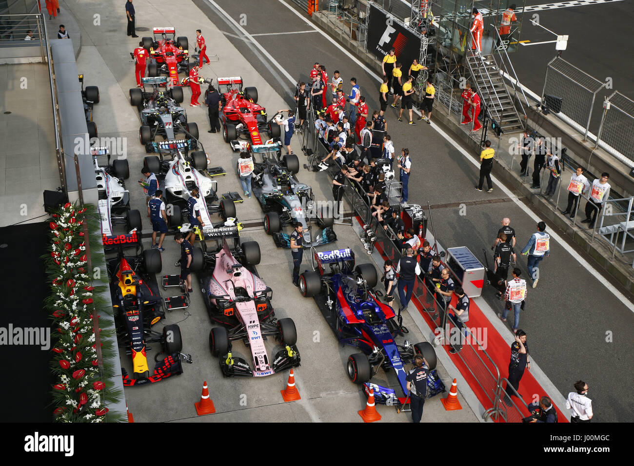 Shanghai, China. 08th Apr, 2017. Shanghai: Motorsports: FIA Formula One ...