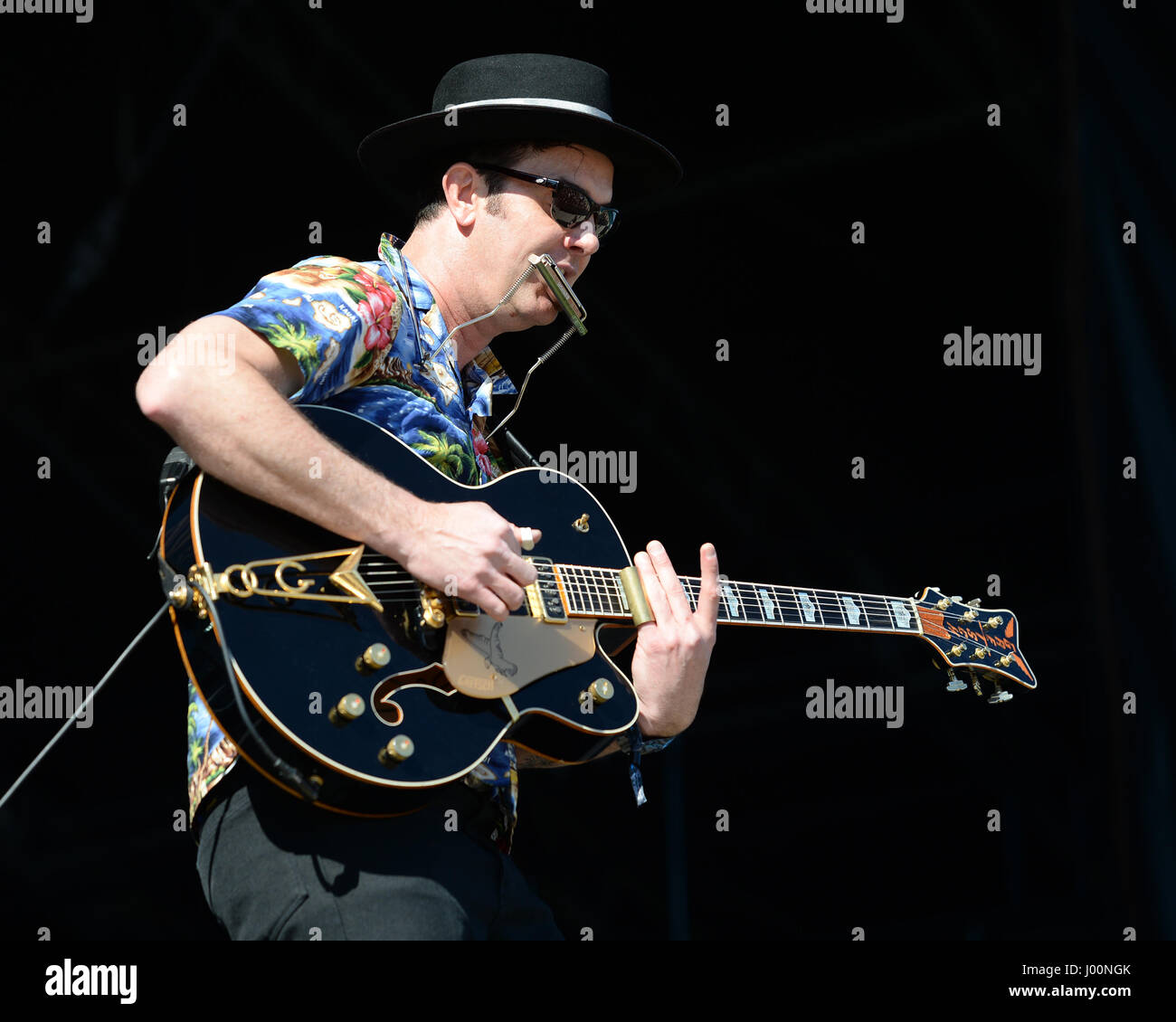 Fort Lauderdale FL, USA. 07th Apr, 2017. Garrett Dutton of G. Love ...