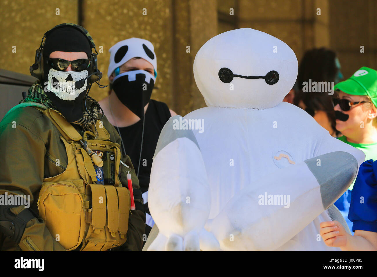 Video game cosplay character parade hi-res stock photography and images ...