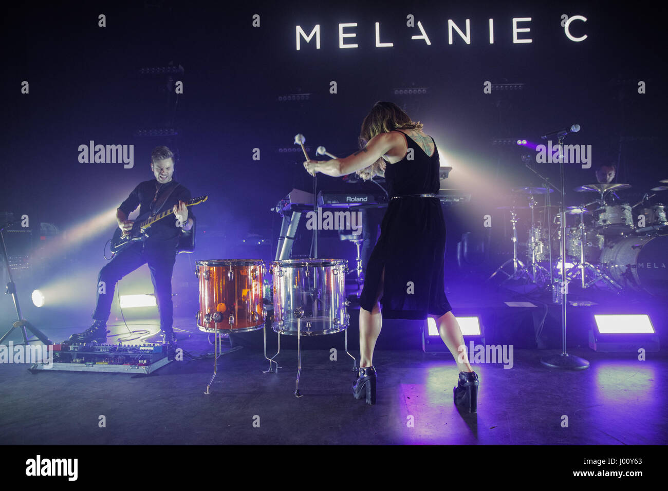 O2 Shepherd's Bush Empire, London, UK 8th April 2017 Melanie C, Melanie ...