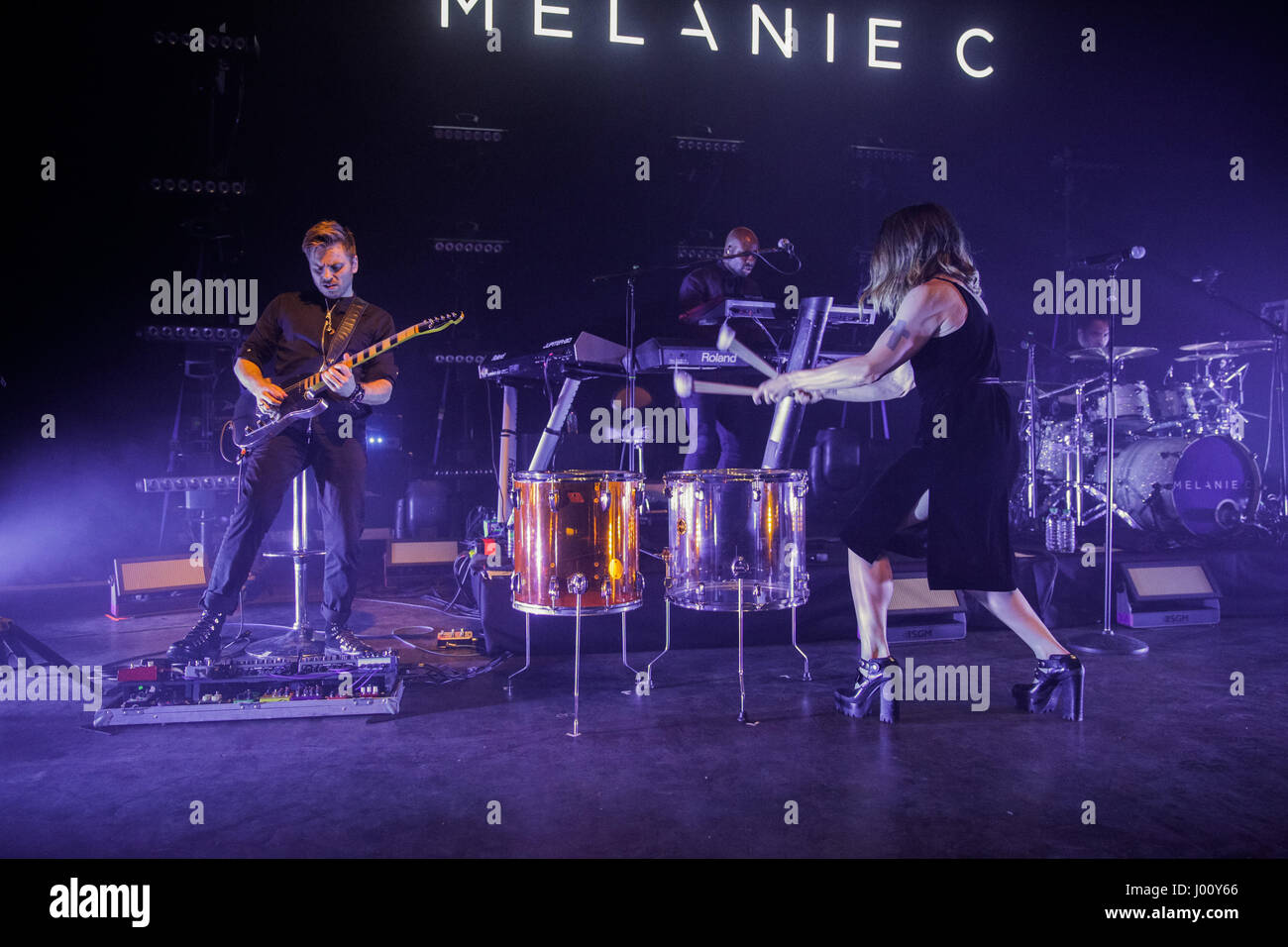 O2 Shepherd's Bush Empire, London, UK 8th April 2017 Melanie C, Melanie ...