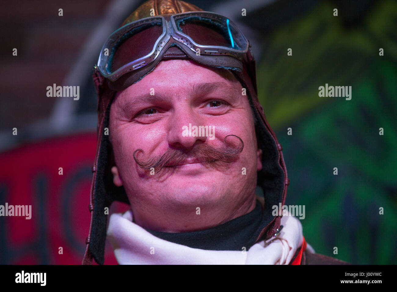 Moscow, Russia. 8th April, 2017. the Fifth Russian Beard and Mustache ...