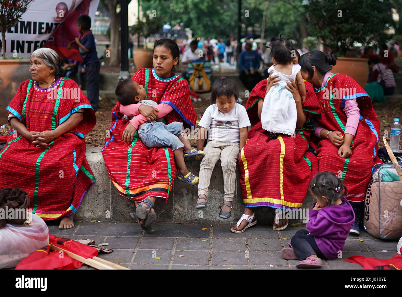 Oaxaca City, Oaxaca, Mexico. 8th Apr, 2017. Indigenous Zacatecas ...