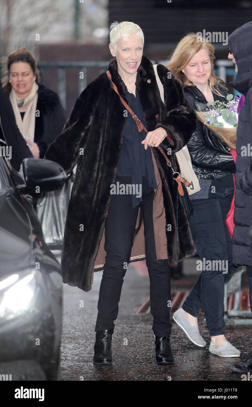 Annie Lennox outside ITV Studios Featuring: Annie Lennox Where: London, United Kingdom When: 08 ...