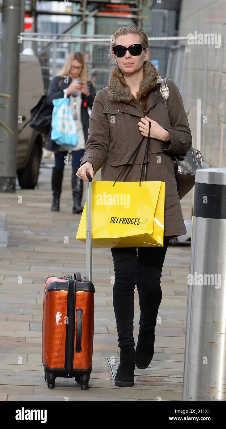 Countdown Presenter Rachel Riley arrives fresh faced and makeup free at ...