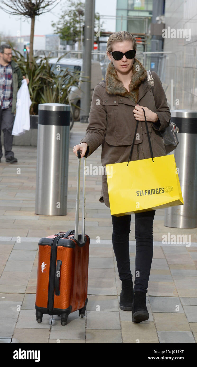 Countdown Presenter Rachel Riley arrives fresh faced and makeup free at ...