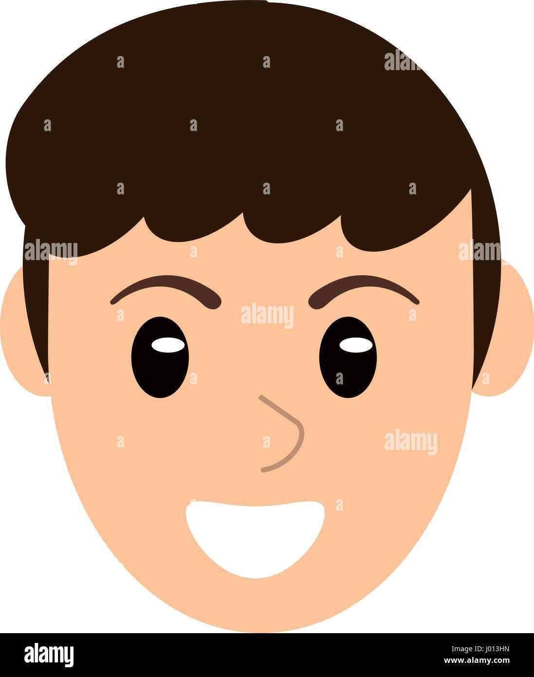 head face man male character Stock Vector Image & Art - Alamy