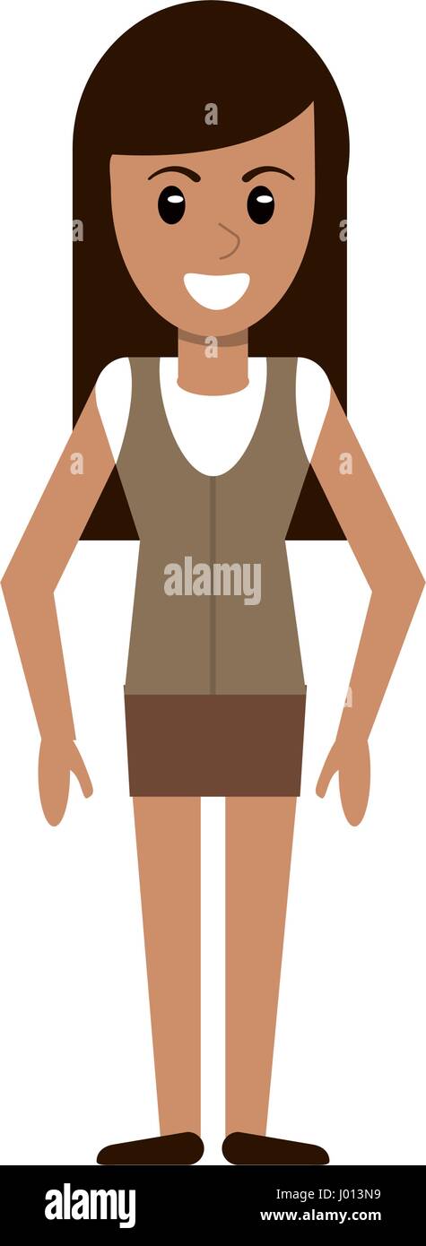 character woman female standing Stock Vector Image & Art - Alamy