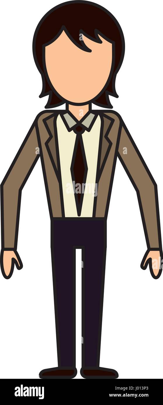 cartoon man male stand design Stock Vector Image & Art - Alamy
