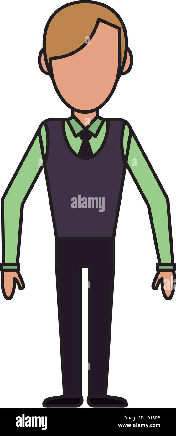 cartoon man male stand design Stock Vector Image & Art - Alamy