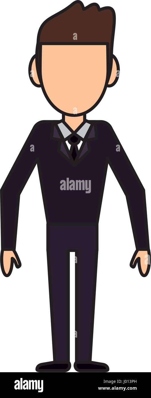 cartoon man male stand design Stock Vector Image & Art - Alamy