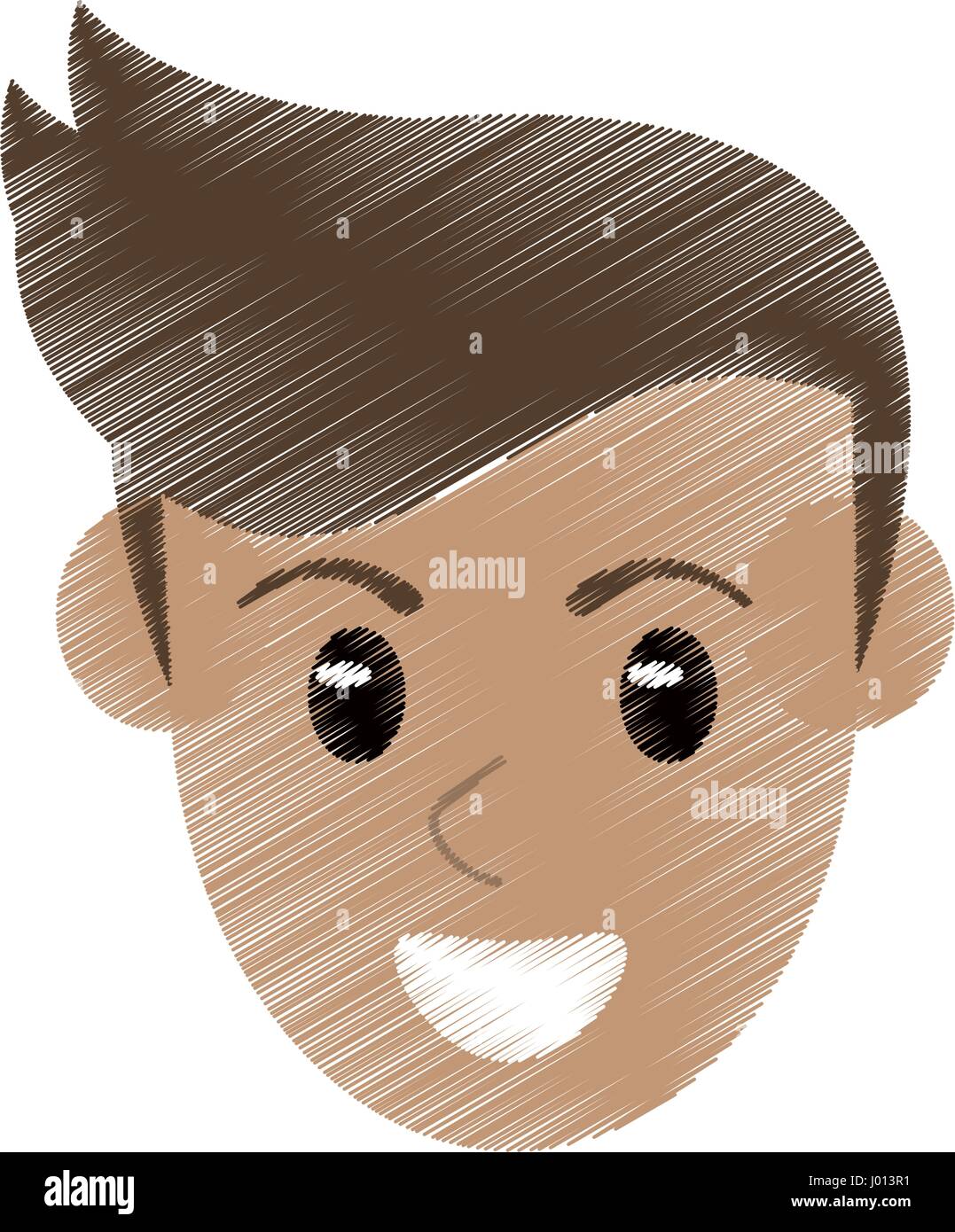 drawing face man male avatar image Stock Vector Image & Art - Alamy