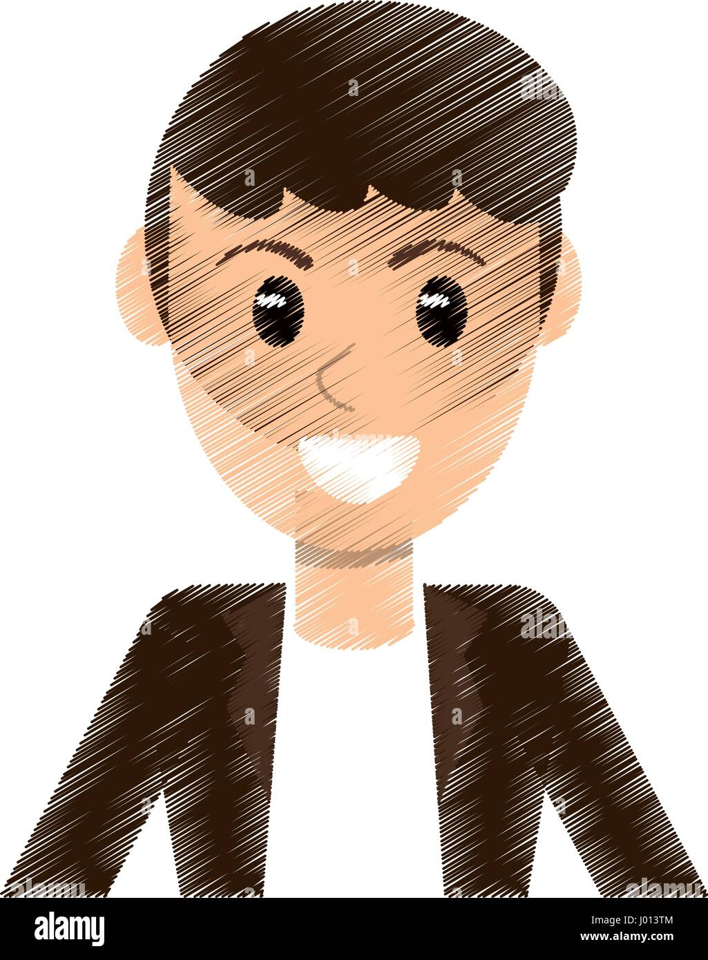 drawing portrait man male image Stock Vector Image & Art - Alamy